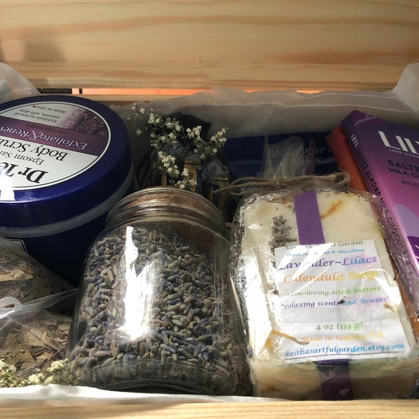 Lavender Lilac Calendula Soap, (types of Lavender Spikes May Vary). 4 ...