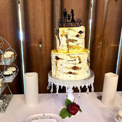 Fitness Couple Cake Topperbarbells Lifting Cake Topperweight - Etsy