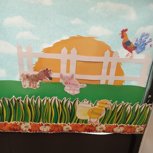 30 Animal Movement Handprint Art Kit for Toddlers, Preschoolers, First ...