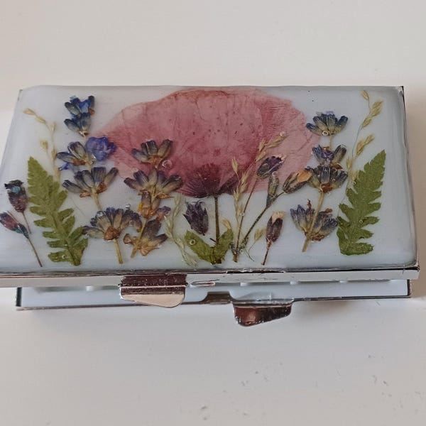 Flower Pill Case, Pill Case, 7 Day Pill Box, Pill Container 7 Sections ...