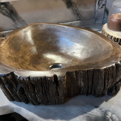 Seashell Clam Beach Lake Bathroom Vessel Sink - Etsy