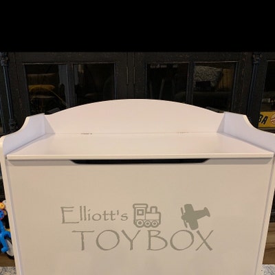 Personalized Toy Box Decal Wall Decal Vinyl Wall Decals, Room Decal ...