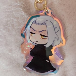 FFXIV Rainbow Acrylic 2.5 Charms Venat Hades Hythlodaeus Hermes Meteion ...