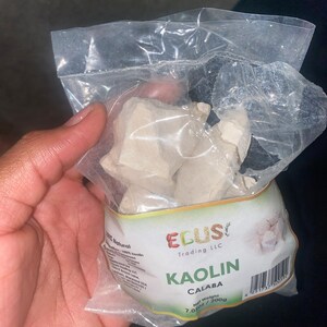 1kg Kalaba Marble Chalk Kaolin Calabar-edible Clay - Etsy