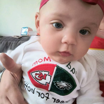 House Divided Baby Embroidered Football Bodysuit, Shirt Fully ...