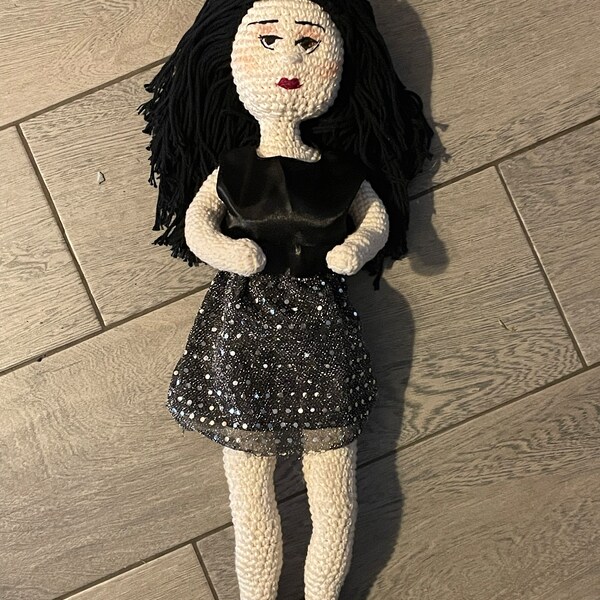 Angelica Crochet Doll PDF Pattern Including Eyes & Mouth Embroidery ...