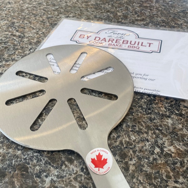Pizza Stone Cleaner and Scraper Pure Stainless Steel Made in Canada ...