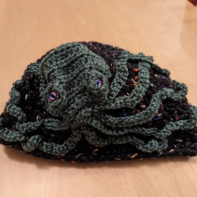 Pattern Only for Crochet Octopus Hat - Etsy