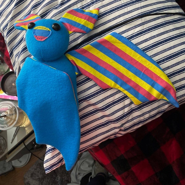 Pride Bat Plush- LGBTQ+ Plushies - Etsy