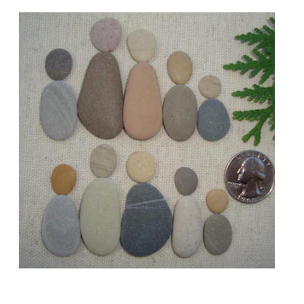 Pebble People - DIY Pebble Art Picture - Pebble Art Supplies - Natural ...