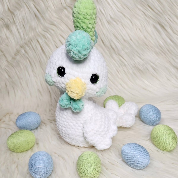 Amigurumi Chicken Pattern, Plush Pattern, PDF Pattern, Crochet Pattern ...