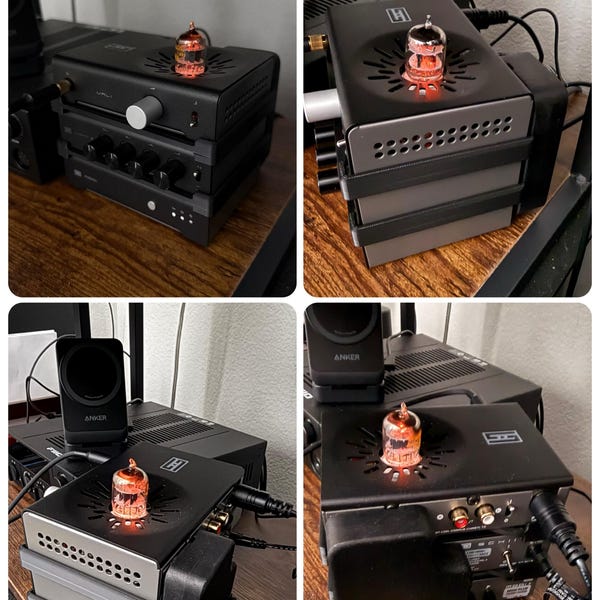 For Schiit Magni/modi - Under-desk "schiitsicle" Stacked Mount for ...