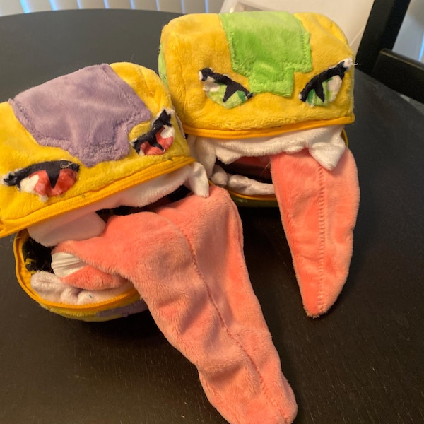 Mimic Plush and Pouch Sewing Pattern .pdf Tutorial Monster Chest ...