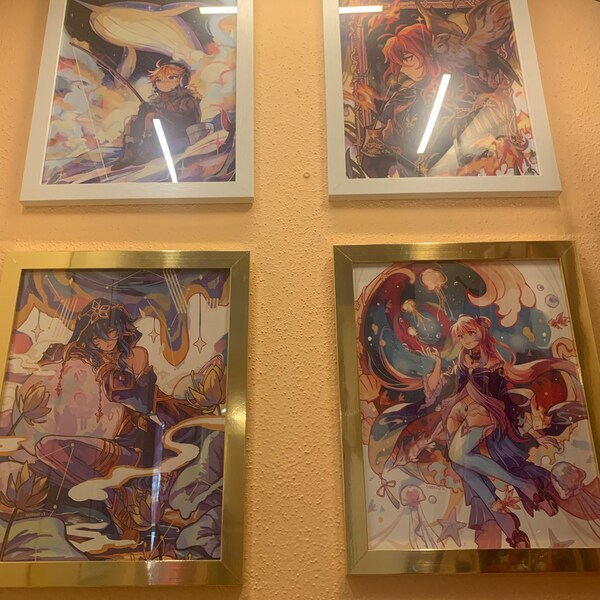 Genshin Impact Kokomi Print 11x14" - Etsy