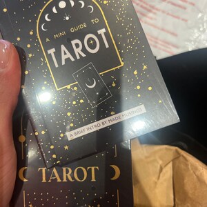 Pocket Tarot Guidebook Beginner Friendly With Classic Rider Waite ...