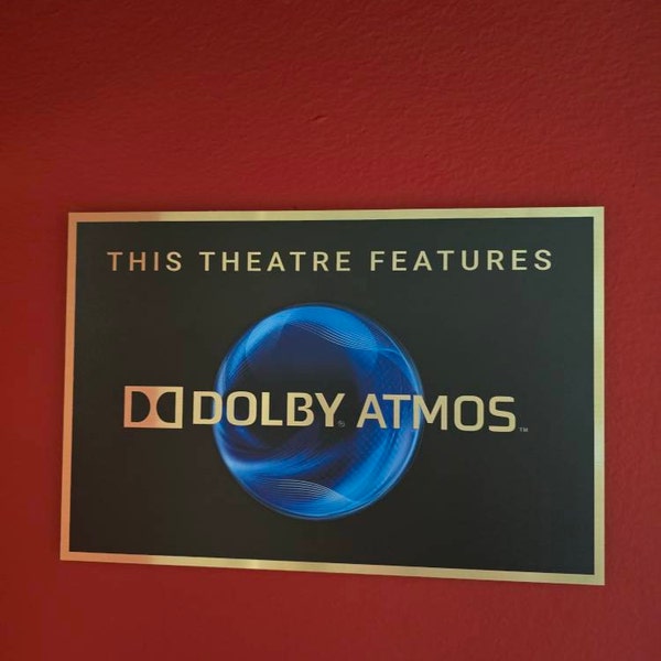 Dolby Digital New Home Theater Sign - Etsy