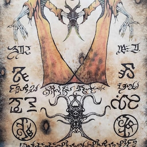 NECRONOMICON PAGES Instant Download Magic Seals and Occult Symbols ...