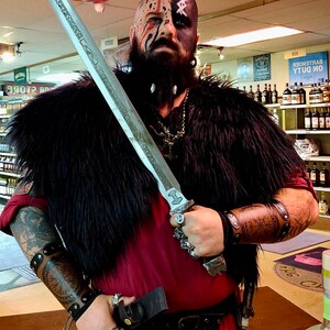 18 Inches Long Blade Sword-dragon Tooth Sword-d Guard Handle-full Tang ...