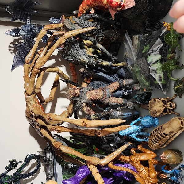 Chestburster Bloody/clean Xenomorph Alien Aliens. Articulated 3D ...