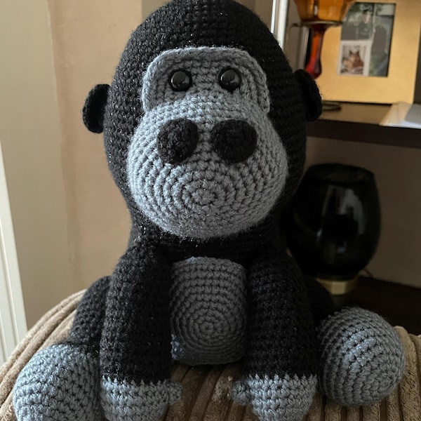 Bonzo the Gorilla - Cute Amigurumi Crochet Pattern - PDF - Etsy