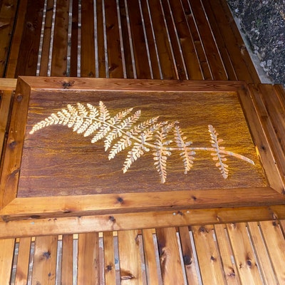 Fern Art Screen Privacy Screen Fern Wall Art Privacy Panel P623 - Etsy