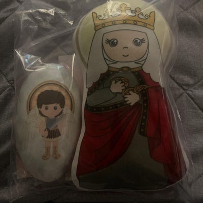 Set of 50 2x4 Saint Stickers With Feast Day. Kids Saint Stickers. First ...
