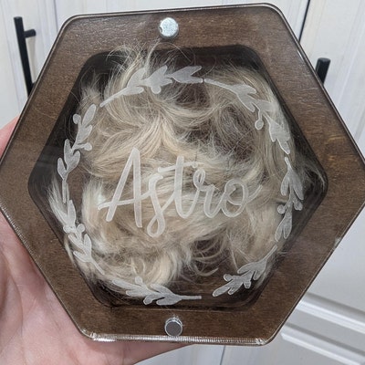 Babies First Haircut Box, Haircut Keepsake Box, Child Cutting off ...