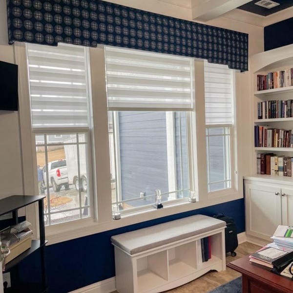 Custom SCALLOPED Window CORNICES Pelmet Box Elegant and Easy-to-install Cornice Valance Board - Etsy