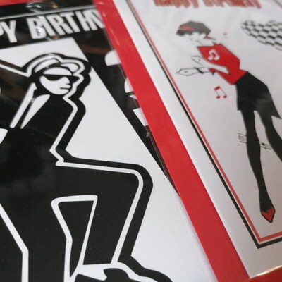 SKA A5 Greeting Card Birthday Blank Inside Comes With Red Envelope - Etsy