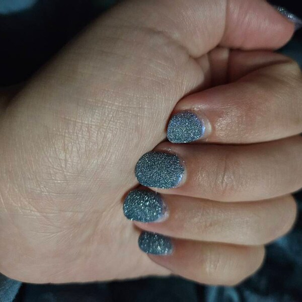 Nail Polish Tropical Magic A Pink / Gold / Green Magnetic Micro Flake Topper - Etsy