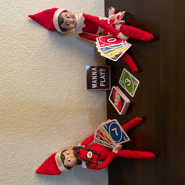 Christmas Elf Card Game, Elf Prop, Christmas Elf Kit, Holiday Elf Kit ...