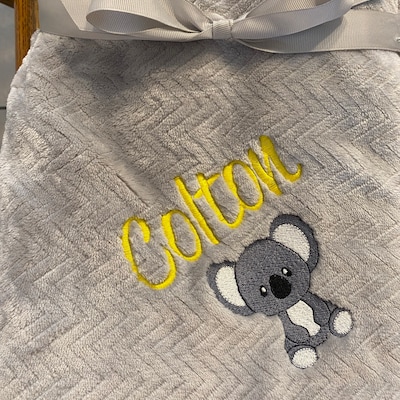 Baby Koala Embroidery Design, Animal Embroidery Design, Machine ...