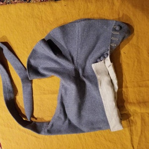 Medieval Chaperone, Medieval Womens Hood, Celtic Hood, Hood 13th 15th ...