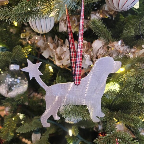 Labrador Retriever Dog, Holiday Ornament, Christmas Ornament ...
