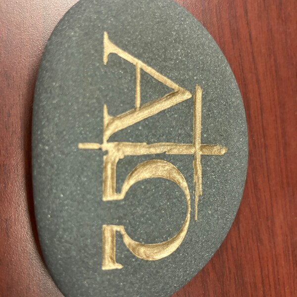 REVELATION- Alpha and Omega Stone (1 Stone) - Etsy