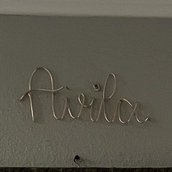 Personalised Wire Wall Words - Etsy