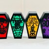 Halloween Treat Boxes 1 Coffin Paper Cutting Template SVG PNG PDF ...