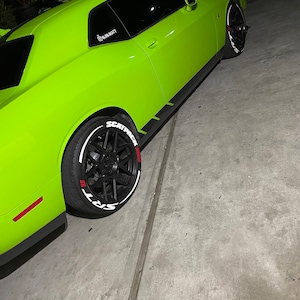 Tire Lettering SPEEDHUNTERS GOOD VIBES Permanent Raised - Etsy