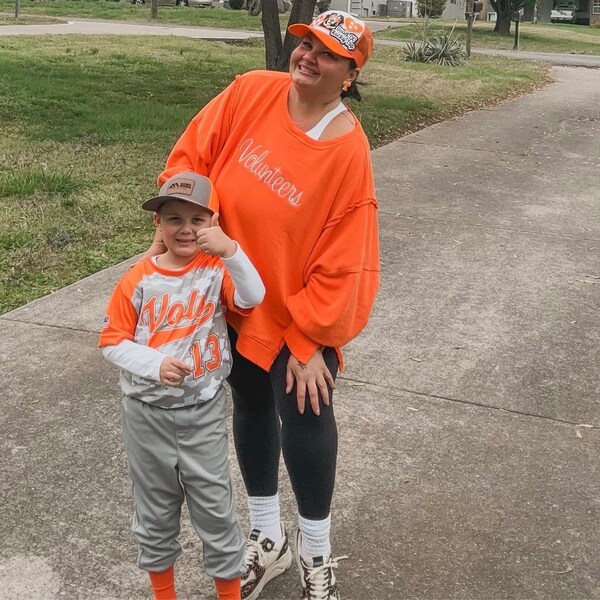 Custom Tennessee Orange Smokey Rocky Top Game Day Embroidered Multi ...