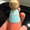 Female Supreme Court Justices Peg Dolls, RBG, Dissent Collar, Lawyer ...