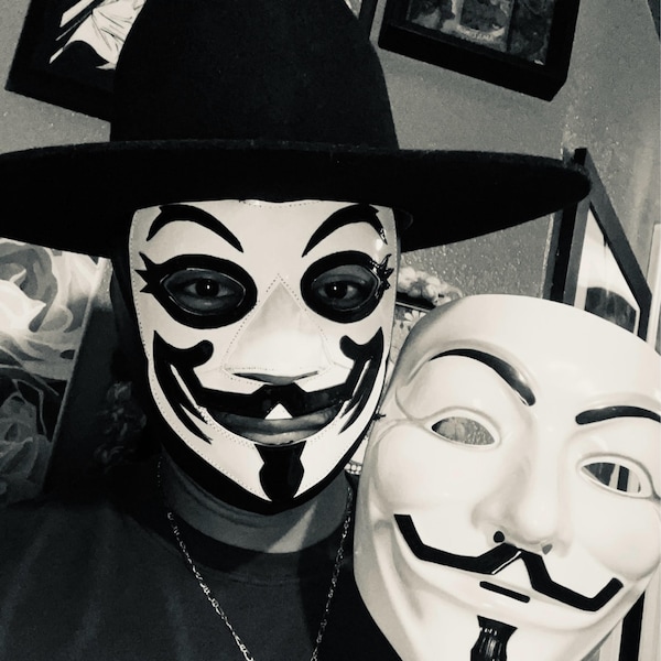 Comedian Wrestling Mask Luchador Mask Halloween Cosplay Mask Mardi Gras ...