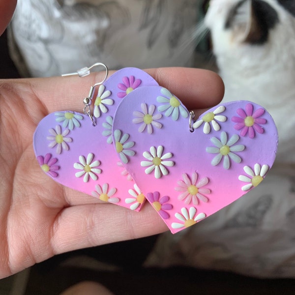 Beautiful Handmade Stained Glass Window Earrings 2 Size Available ...