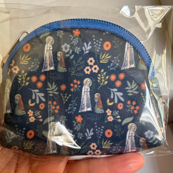 Rosary Pouch Our Lady of Lourdes | Catholic Gift | Confirmation Gift ...