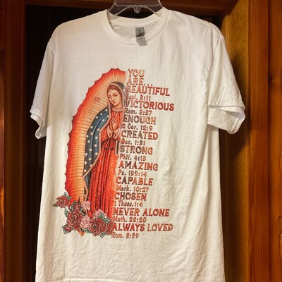 Virgin Mary Shirt, Mother Mary Shirt, Our Lady of Guadalupe Shirt ...