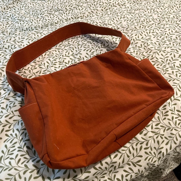 Side Pocket Shoulder Bag Sewing Pattern | Hobo Bag Easy Sewing Pattern ...