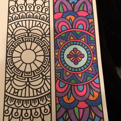 C S Lewis Narnia Quotes Coloring Bookmarks, Book Club Relaxing Doodle ...