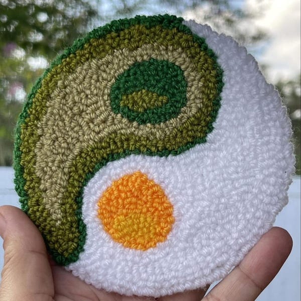 Watermelon Magnet Punch Needle Template, Punch Keychain, Punch Needle ...