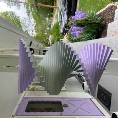 Hanging Rustic Half Moon Bucket Bowl Style Garden Indoor Outdoor ...