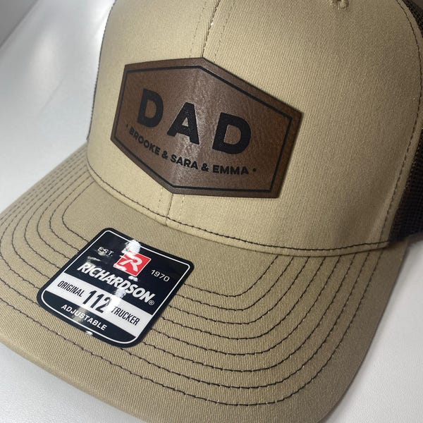 Personalized Dad Patch Hat, Dad Birthday Gift, New Dad Gift, Gift for ...