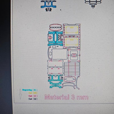 Treasure Chest Laser Cut File Wooden Chest SVG Ancient Chest Dxf ...